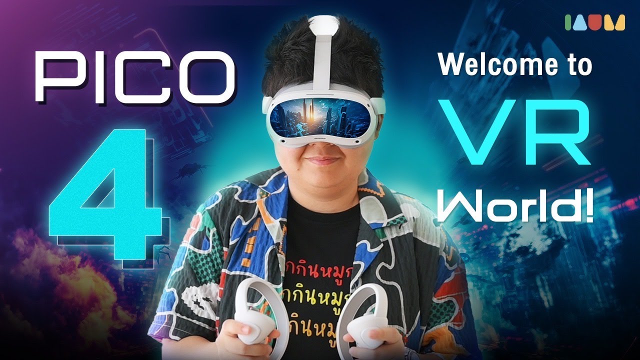 รีวิว PICO 4 All-in-One VR Headset จะสู้ Apple Vision Pro ได้มั้ย - YouTube