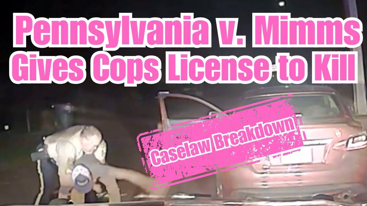 Texas Deputy KILLED an Unarmed Man for No Reason! Pennsylvania v. Mimms ...