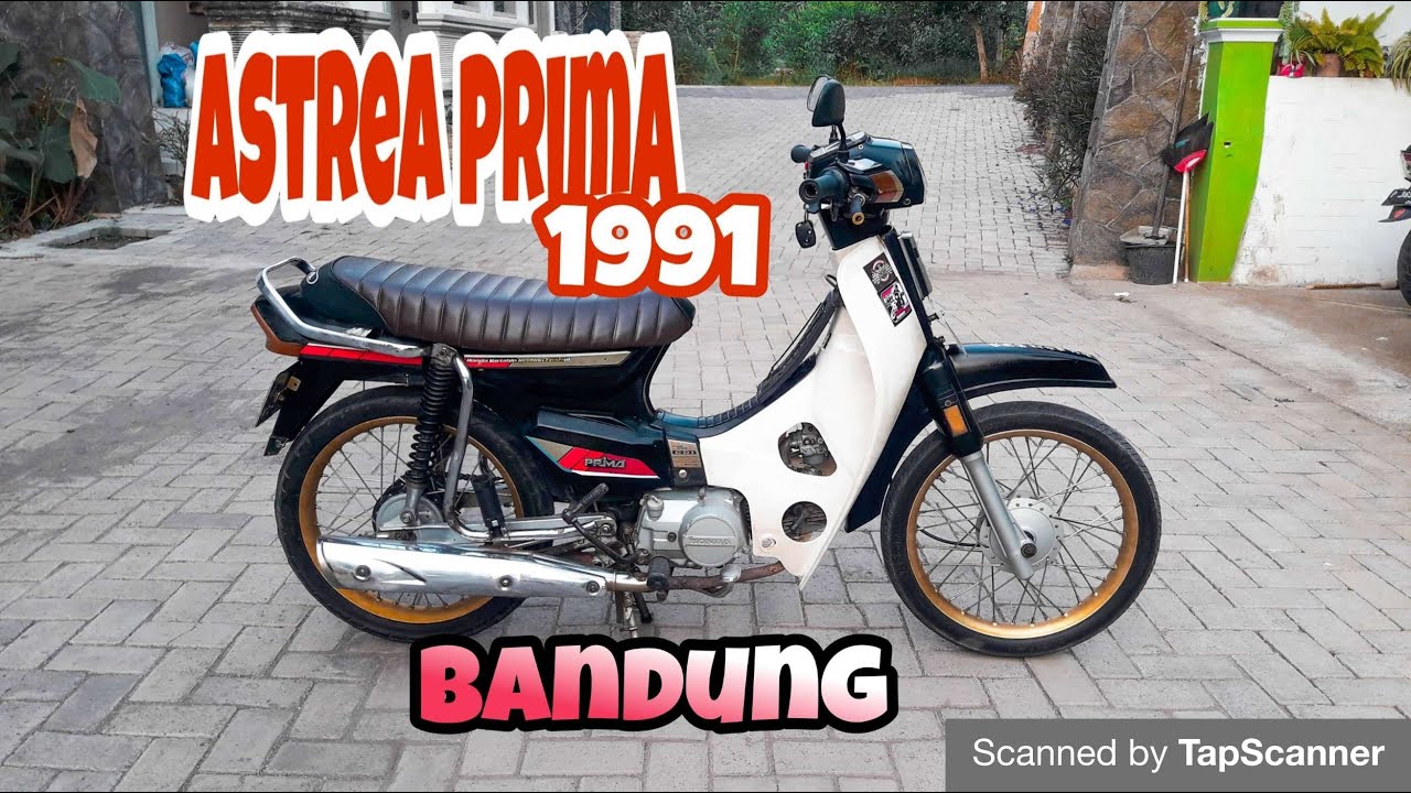 Review Honda Astrea Prima 1991 MENOLAK PUNAH | ASTREA PRIMA BORE UP TOURING - YouTube