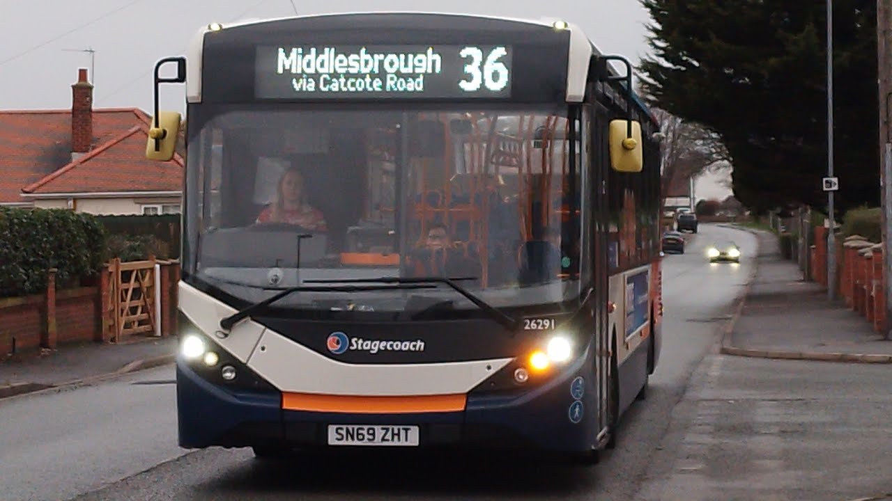 Stagecoach Teeside Enviro 200mmc SN69 ZHT 26291 - YouTube