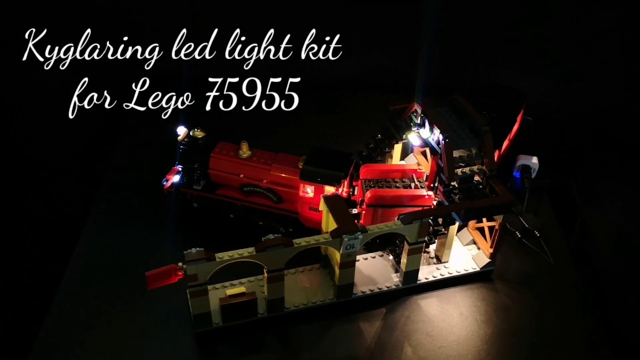 Kyglaring led light kit for Harry Potter 75955 Hogwarts Express - YouTube