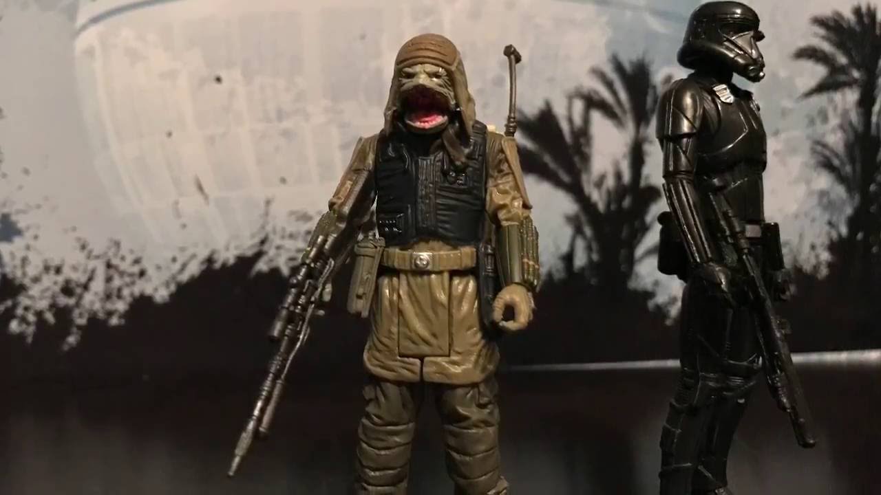 Star Wars Unboxing Rogue One Two Pack Commando Poa VS Death Trooper ...