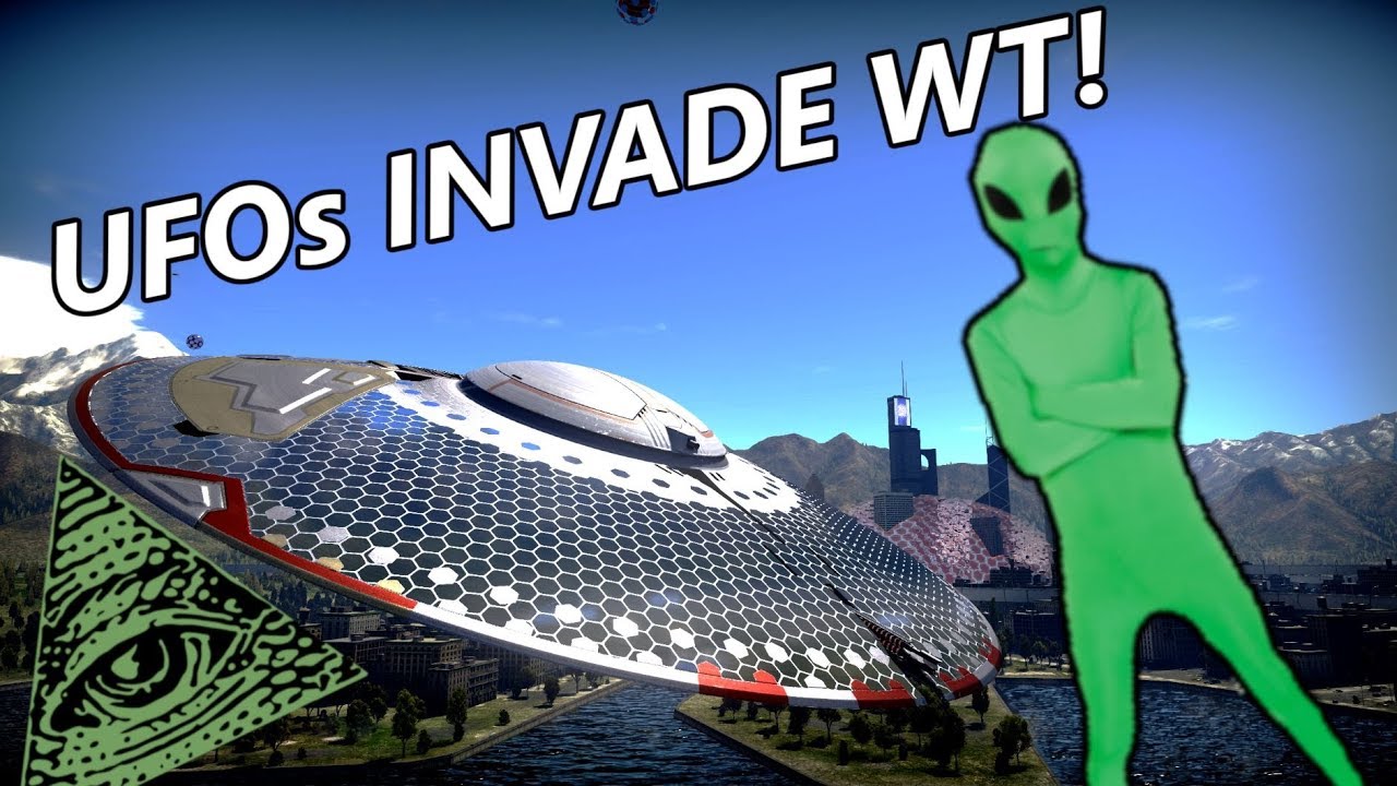 UFOs INVADE WT! | War Thunder April Fools 2019 - YouTube