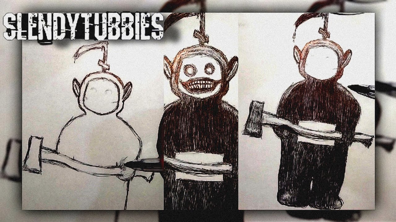 "Cómo Dibujar a un SLENDYTUBBIES | How to draw Slendytubbies" - YouTube