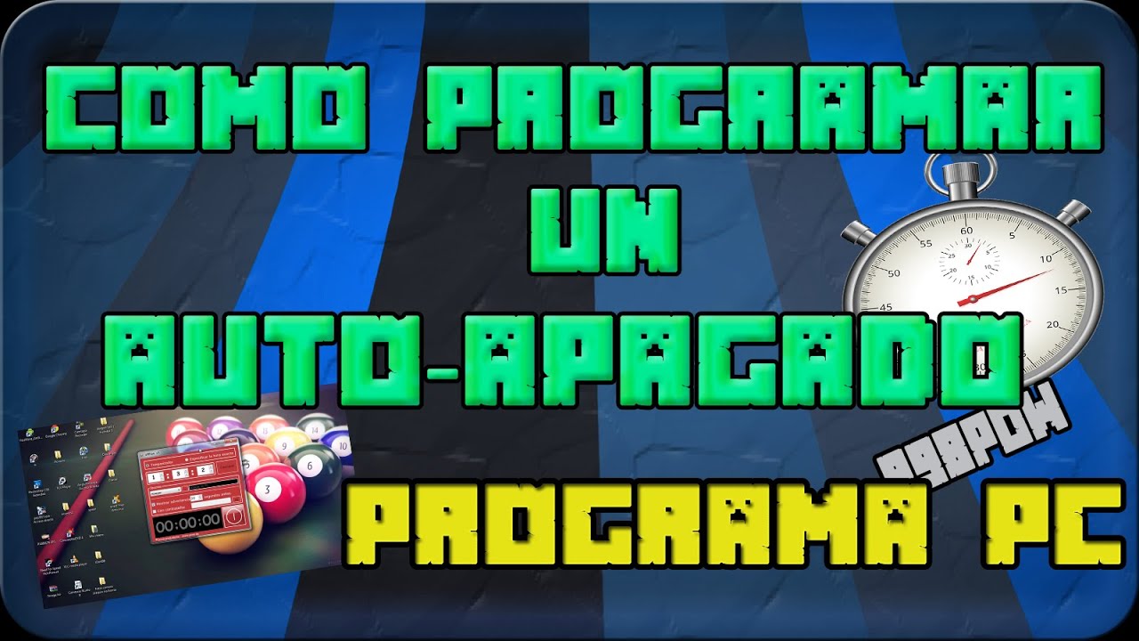 [Programa] Programar un auto apagado para [pc] HD - YouTube