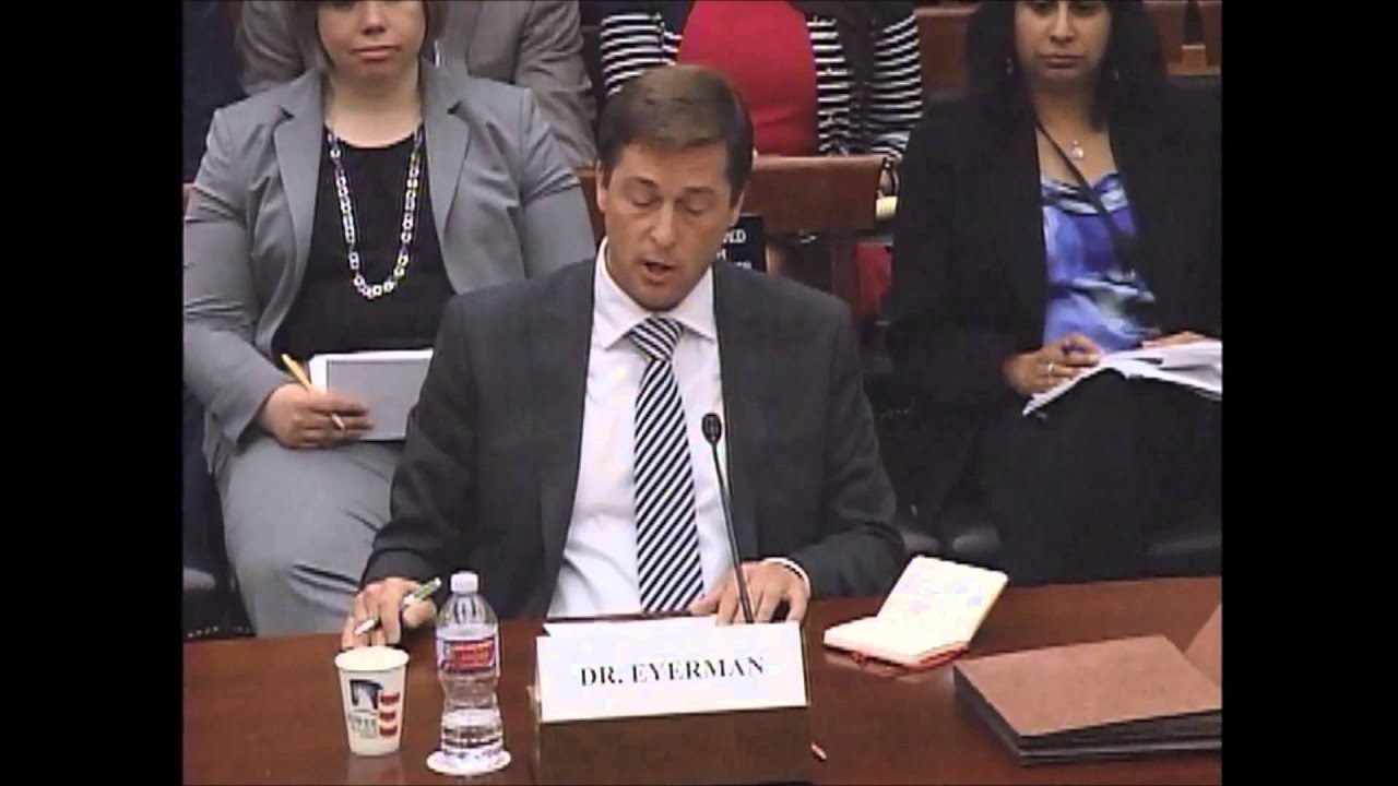 Dr. Joseph Eyerman Witness Testimony - 7/31/2014 - YouTube