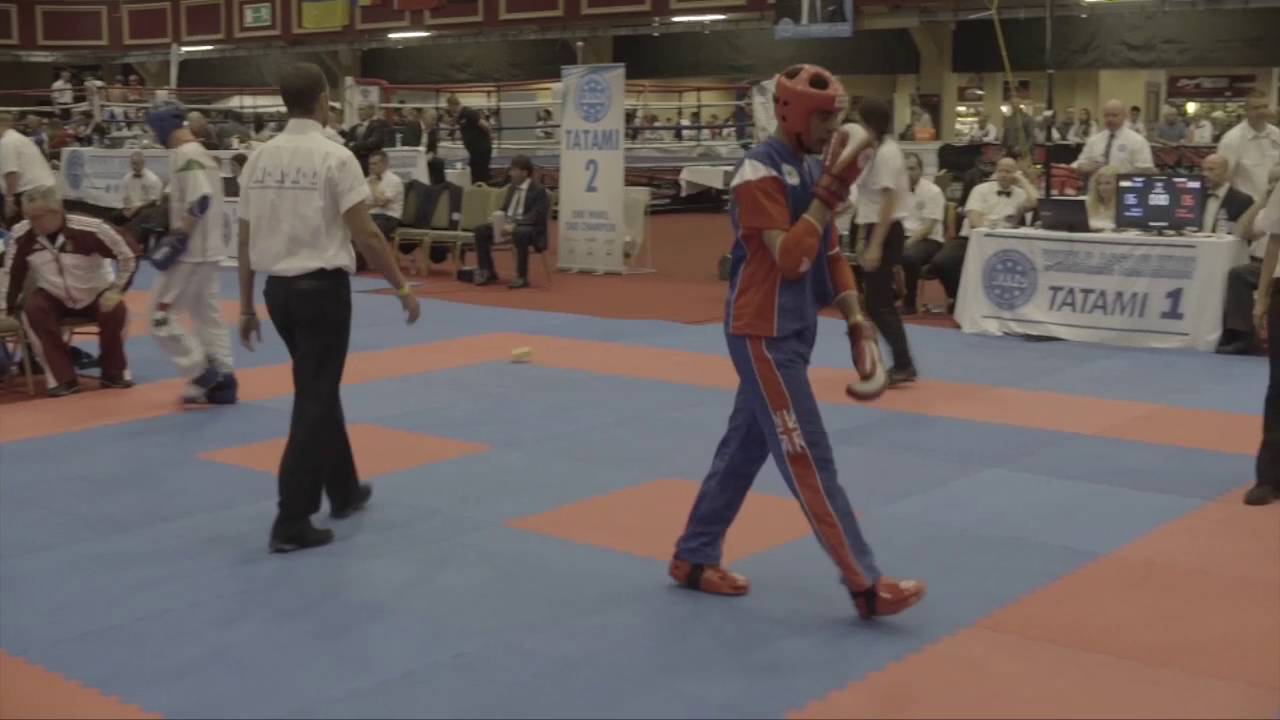 Tamas Korpadi v Dereece Williams WAKO Junior and Cadet World ...