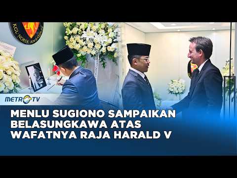 Menlu Sugiono Sampaikan Belasungkawa atas Wafatnya Raja Norwegia Harald V