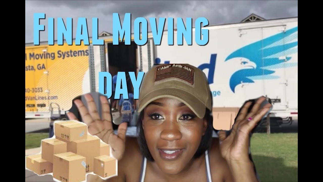 ARMY FAMILY PCS MOVE Part 3 | Final moving day, all packed up! - YouTube