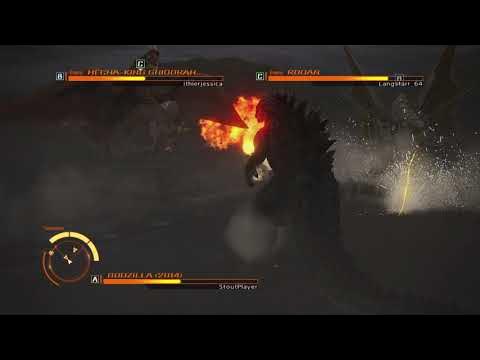 Legendary Godzilla vs Mecha king Ghidorah vs Rodan : GODZILLA PS4 - YouTube