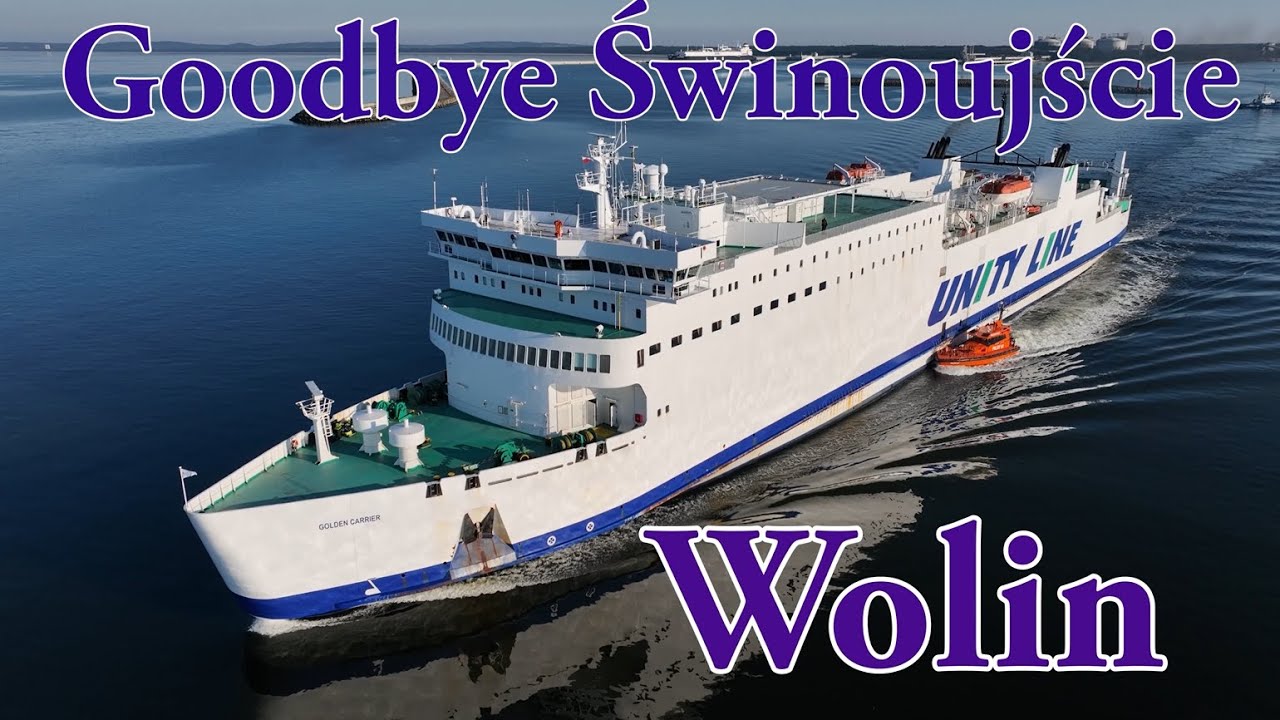 Prom Wolin ( Golden Carrier ) po 18 latach opuścił Świnoujście na ...
