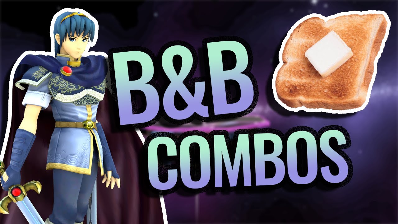 Bread & Butter Marth Combos (15-hit strings) - YouTube