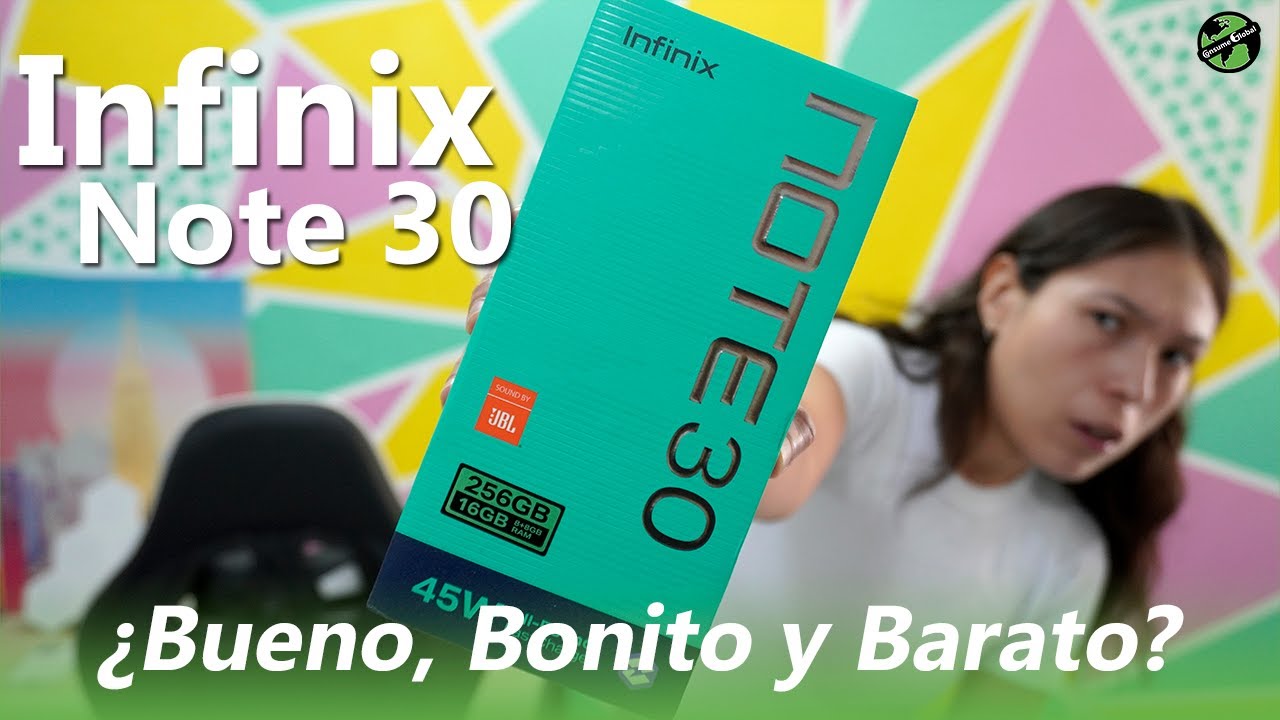 Infinix Note 30 Unboxing y Primeras Impresiones - YouTube
