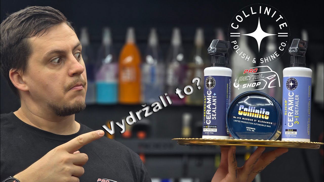 Ako sa držia Collinite produkty? Testujeme NOVINKY BeadCoat a Slickr ...