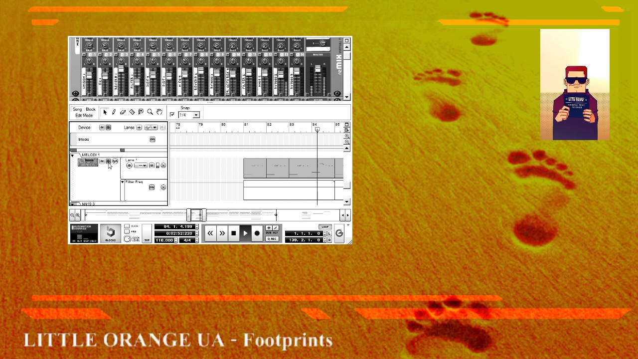 LITTLE ORANGE UA - Footprints /BIG BEAT /BREAKBEAT /2020 - YouTube