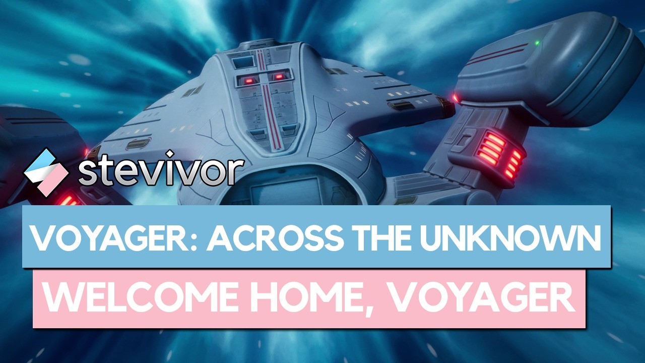 Star Trek Voyager Across the Unknown: Welcome Home Voyager ending guide ...