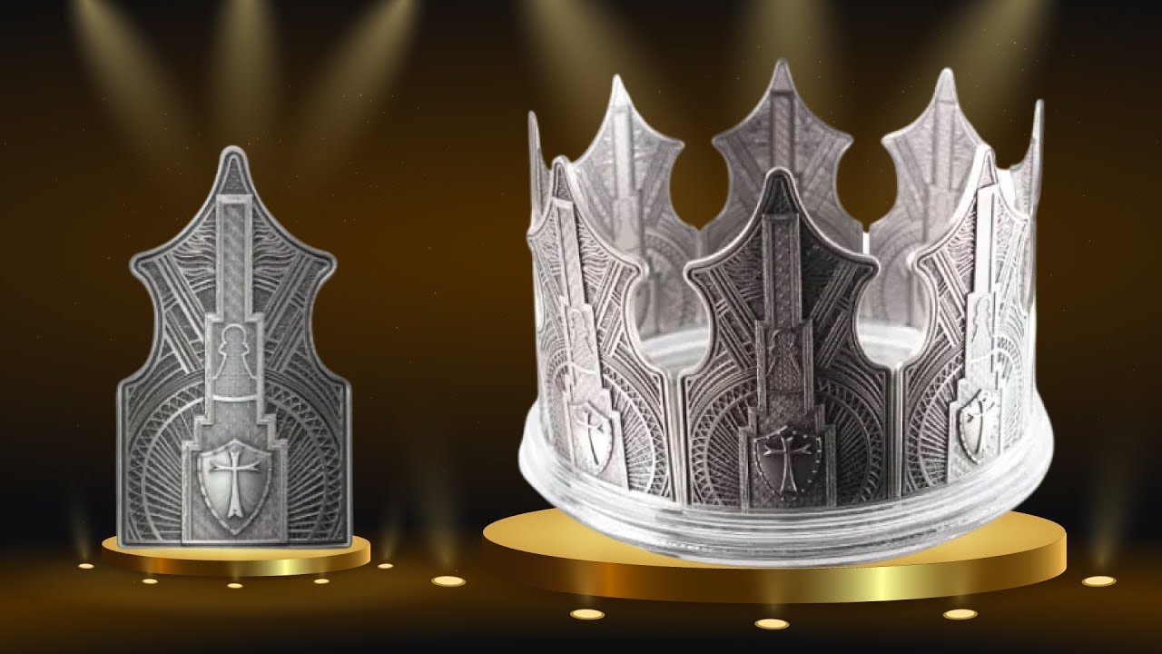 Chess Crown Series Silver 1 oz Pawn Stacker | BOLD Precious Metals ...