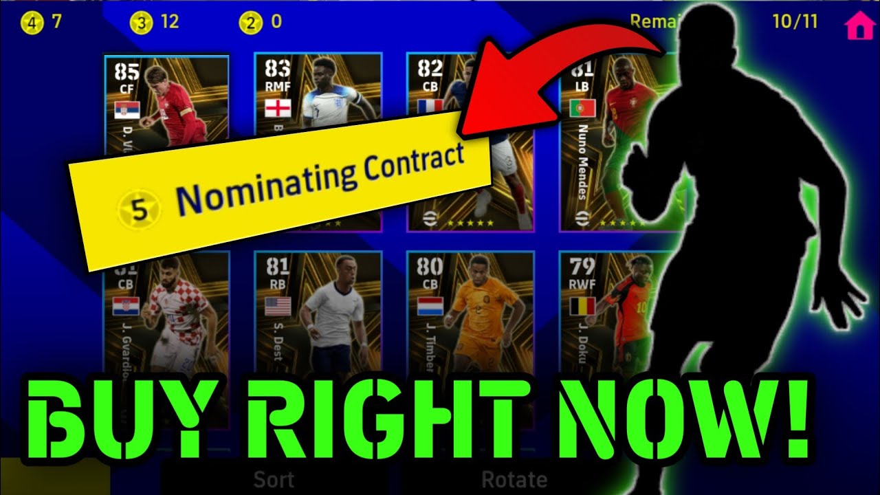 A Complete Defender 💥 • Best 5★ Nomination Contract Option in eFootball ...