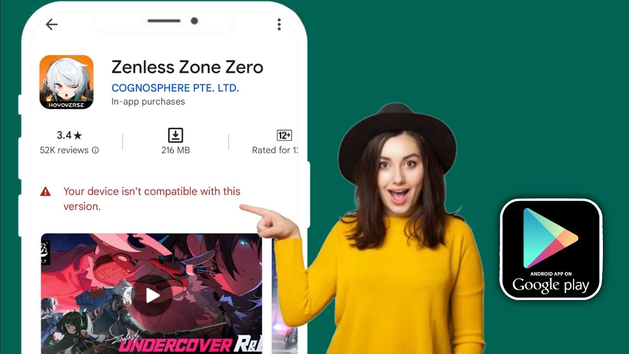 How To Fix App Not Compatible Zenless Zone Zero | ZZZ Mobile - YouTube