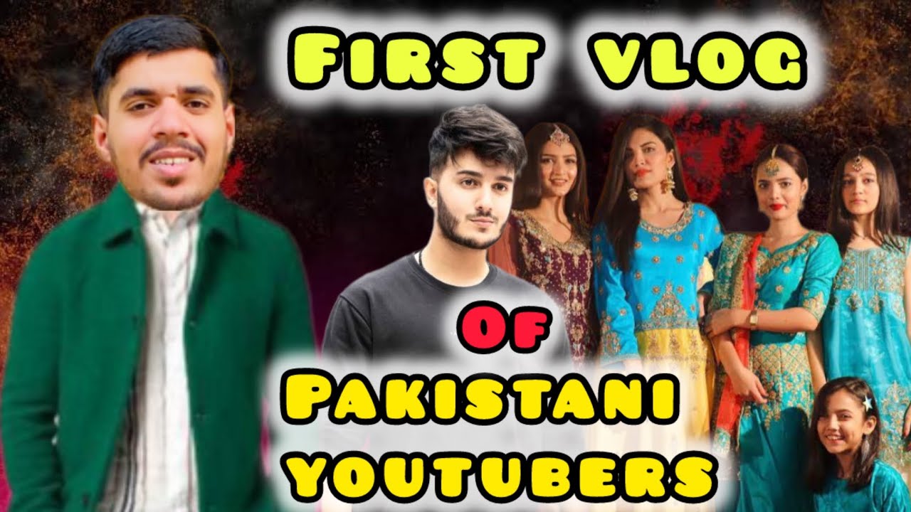 First vlog of pakistani famous youtubers 💙 - YouTube