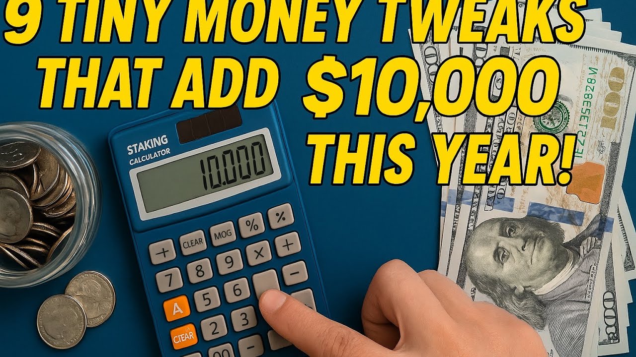 9 Tiny Money Tweaks That Add $10,000 This Year ! - YouTube