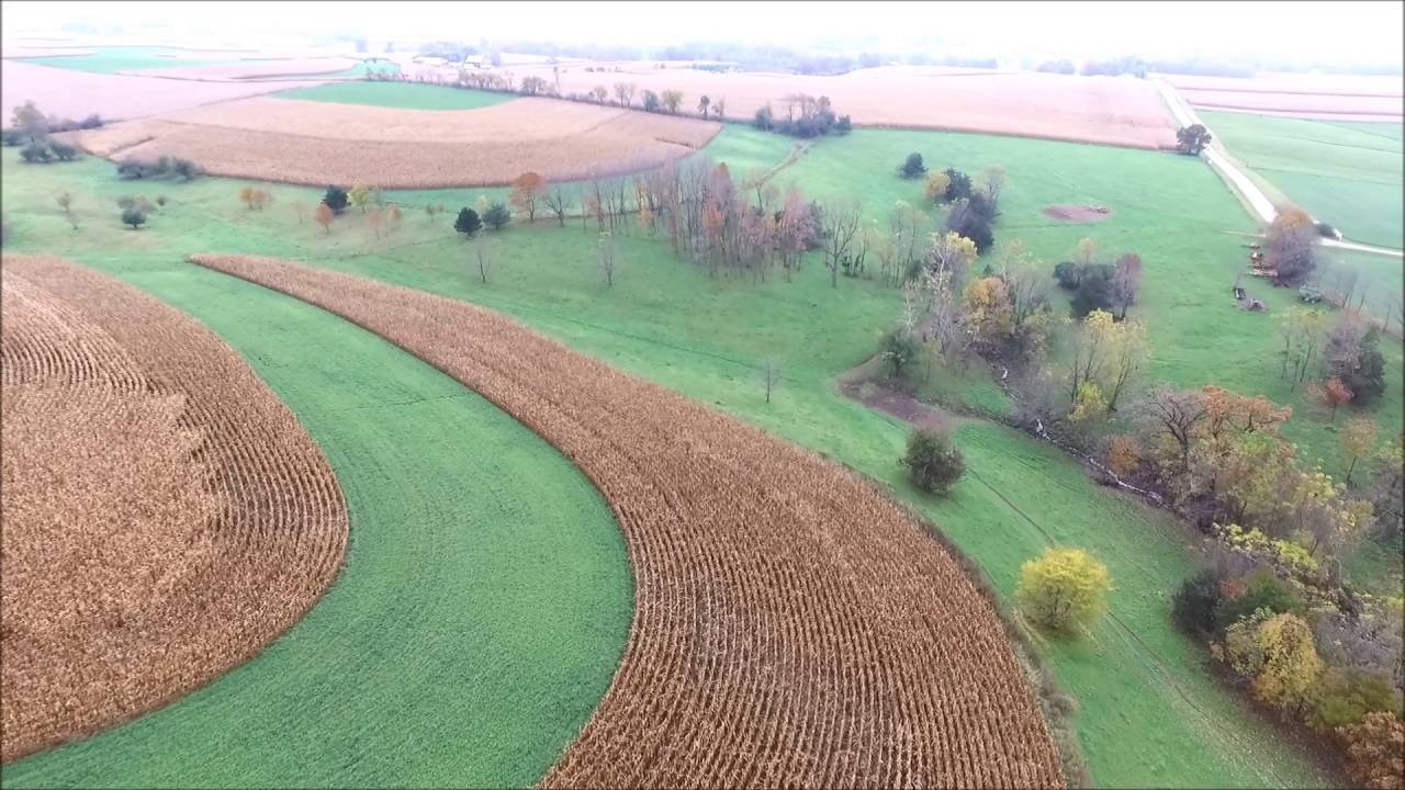 Karin Condon & Kenneth Ruppert Aerial Tour - Iowa County, WI - YouTube