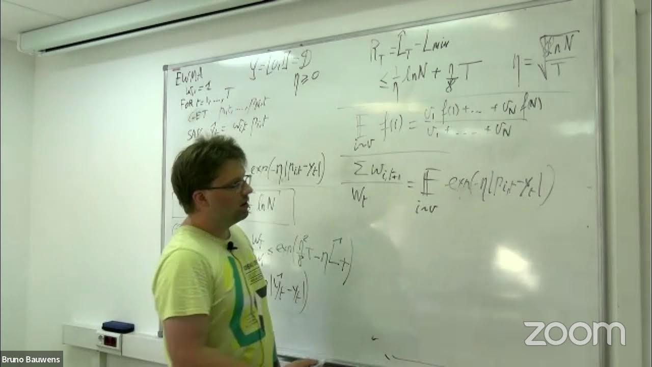 HSE, SLT lecture 3: prediction with expert advice - YouTube