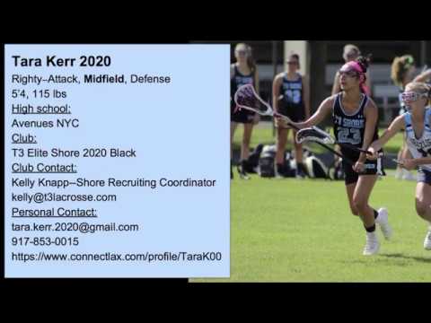 Tara Kerr 2020 Summer 2018 Highlights - YouTube