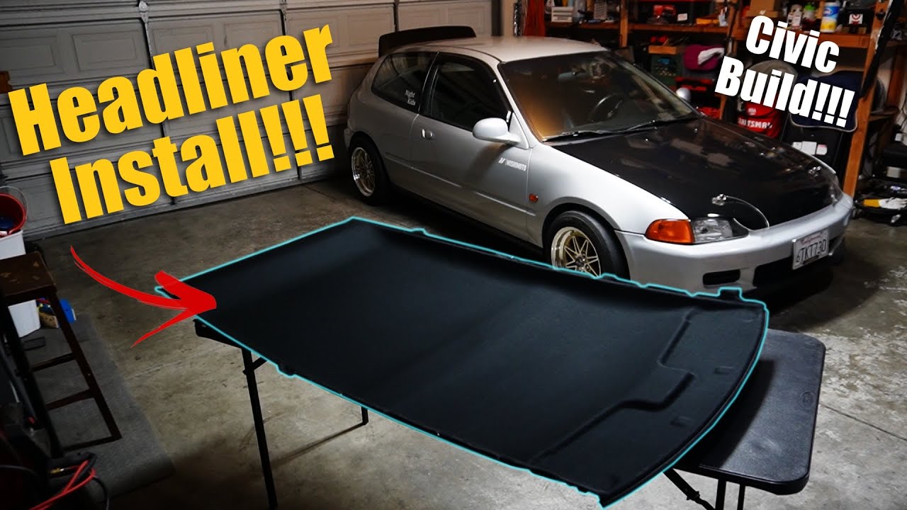 Headliner Removal & Re-Installation Guide: EG Hatch - YouTube