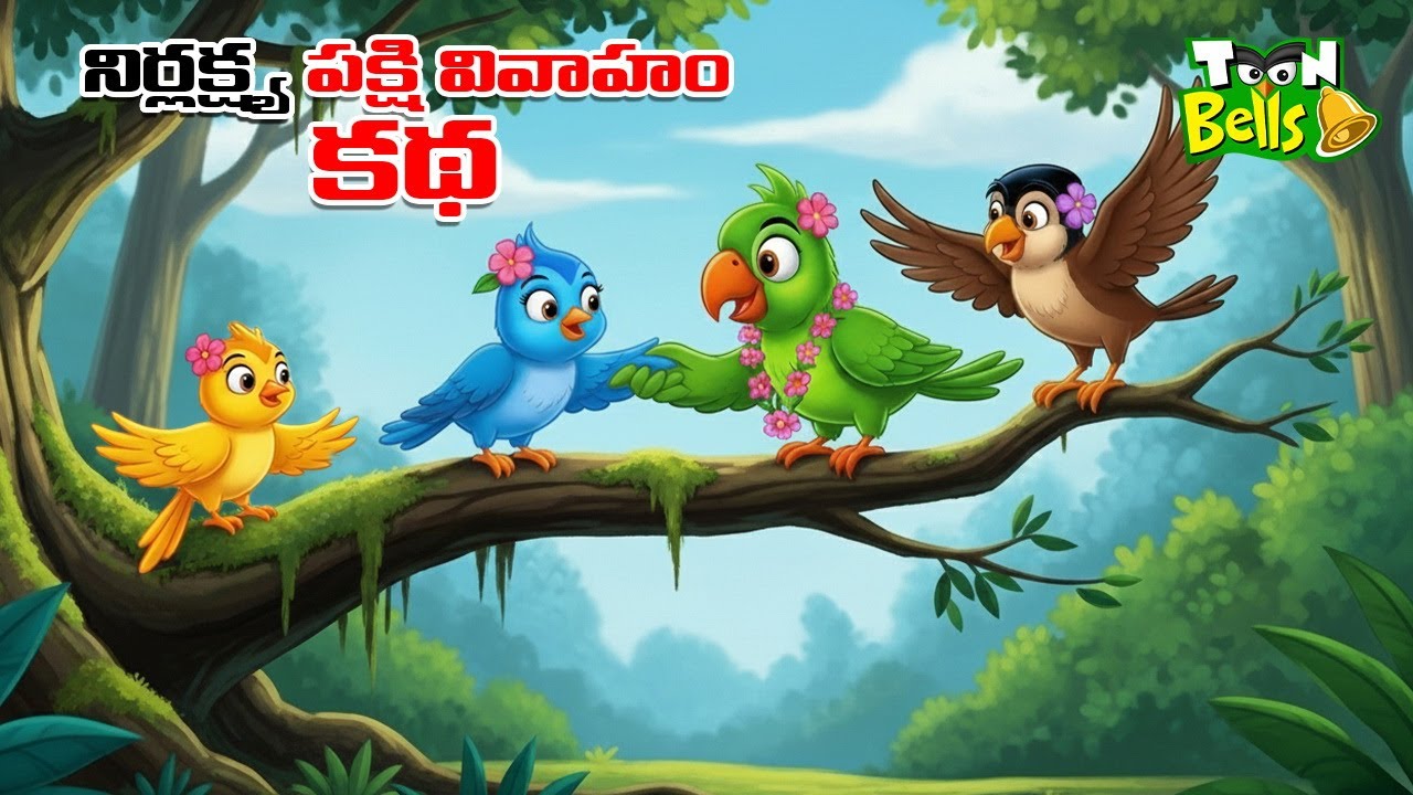 నిర్లక్ష్య పక్షి వివాహం | A careless bird's wedding | తెలుగు కథలు ...