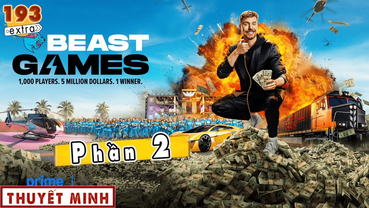 P2. 1000 Thí Sinh Cạnh Tranh 5 Triệu Đô - BEAST GAMES - YouTube