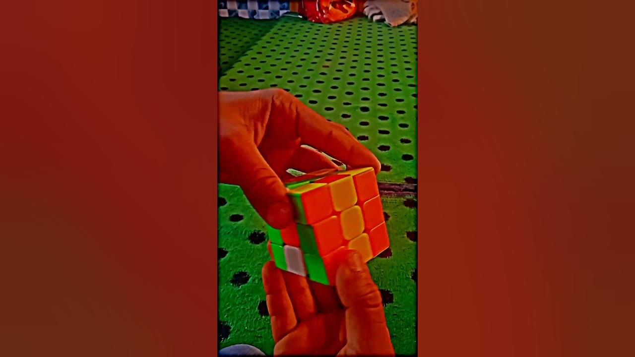 how to make dot pattern on 3x3 rubix cube - YouTube