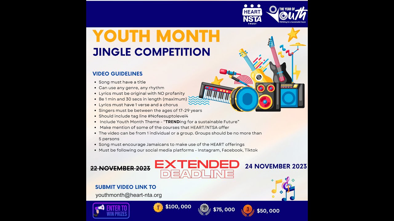 HEART/NSTA Trust Youth Month Jingle Competition - YouTube