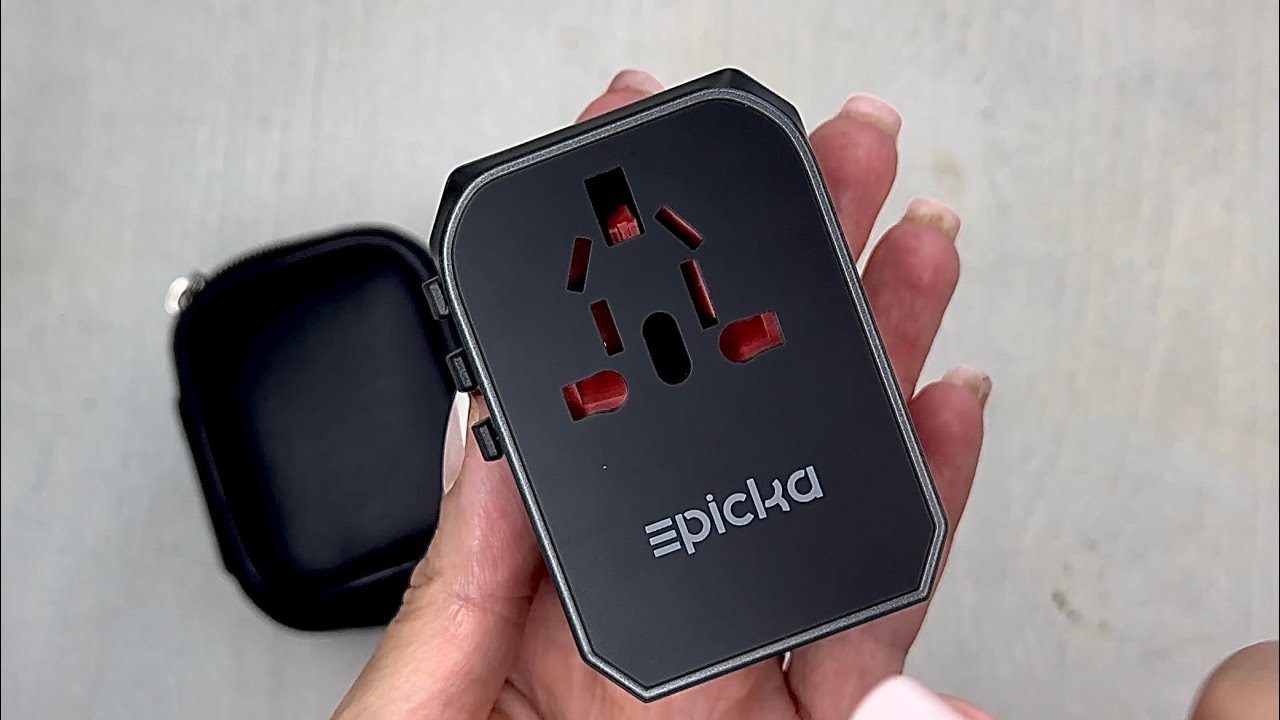 EPICKA Universal Travel Adapter One International Wall Charger AC Plug ...
