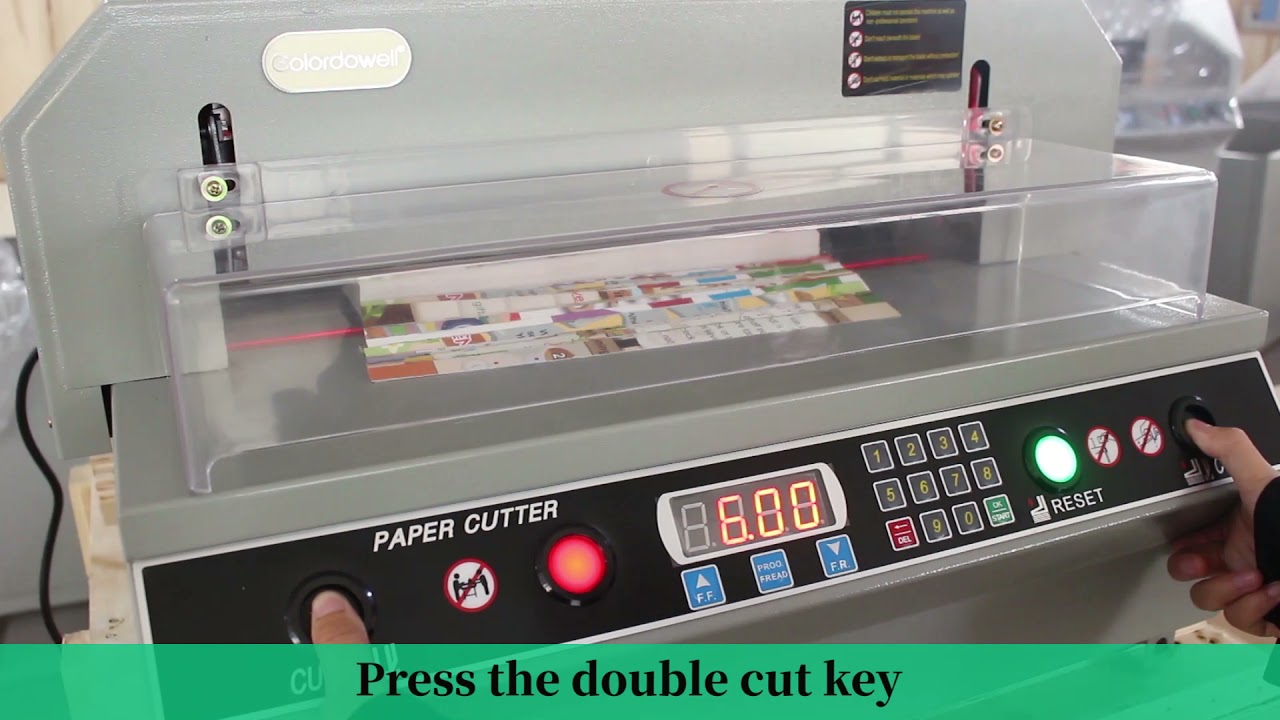 450VS+ 17inch cutting width Paper Cutter ,paper cutting machine ...