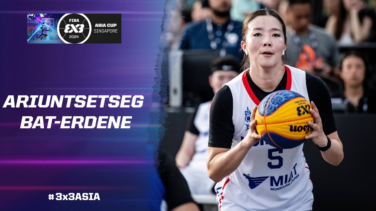 Ariuntsetseg Bat-Erdene 🇲🇳 FIBA 3x3 Asia Cup 2024 Women Mixtape 🔥 - YouTube