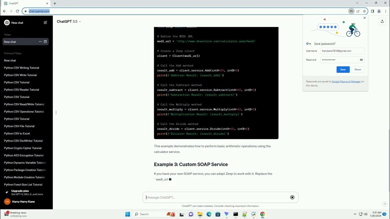 python zeep examples - YouTube