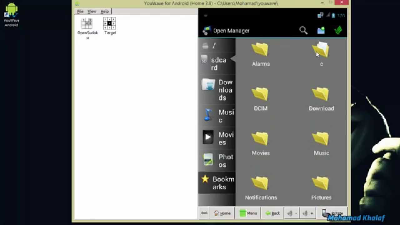 Youwave Android تثبيت-تعريب -تنصيب برامج اندرويد HD - YouTube