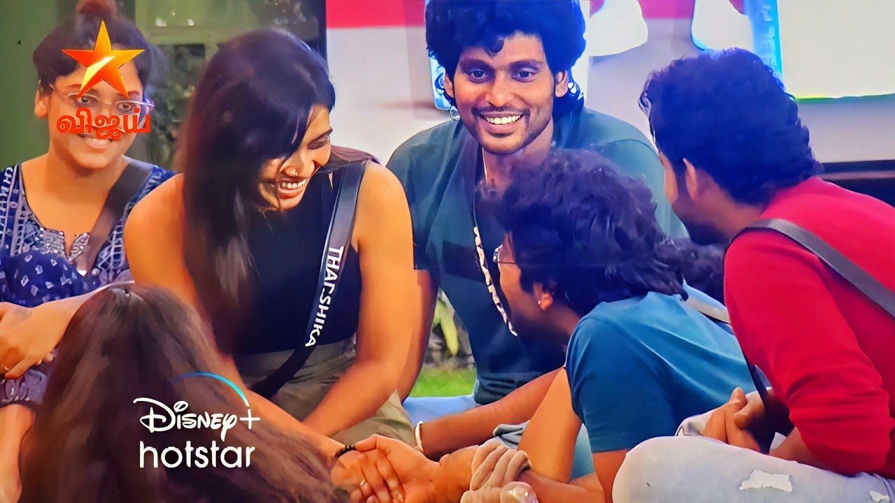Bigg Boss Tamil 8 - Tharshika Love Propose To Vj Vishal ️ Finally ...