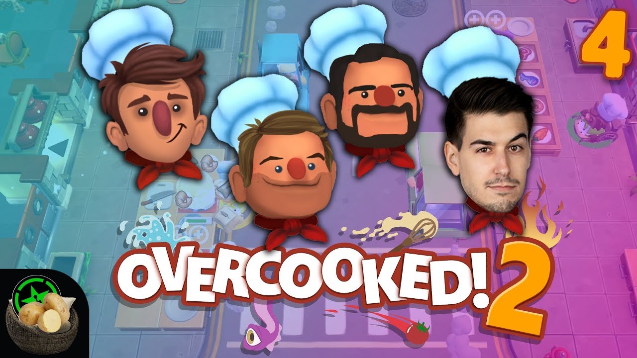 Couch Potatoes Week - Overcooked 2 (#4) | Let's Play - YouTube