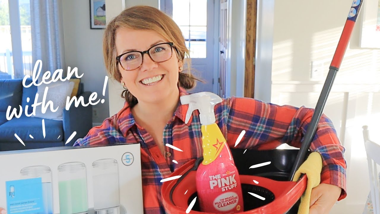 Super Motivating Fall Clean with Me! (& Try New Products!) - YouTube