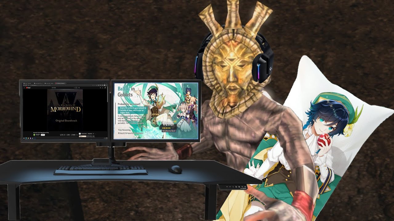 Dagoth Ur Plays Genshin Impact ( AI voice meme) - YouTube