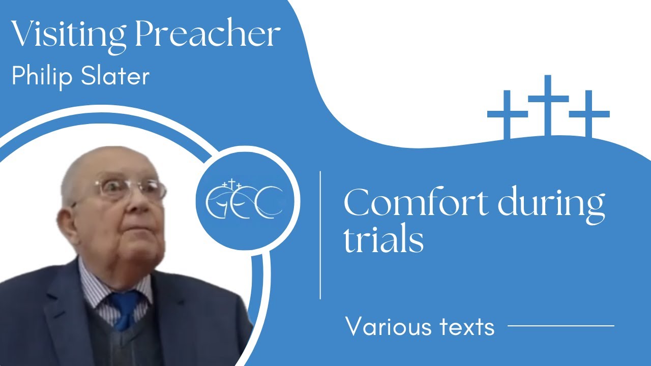 Comfort during trials (various texts) P Slater 9.6.2024 PM - YouTube