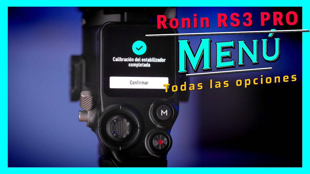 🌟 DJI RONIN RS3 PRO 🌟 Menu - YouTube