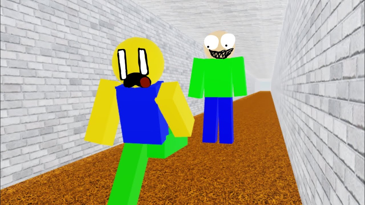 Baldi gives me a heart attack while I was in detention - YouTube