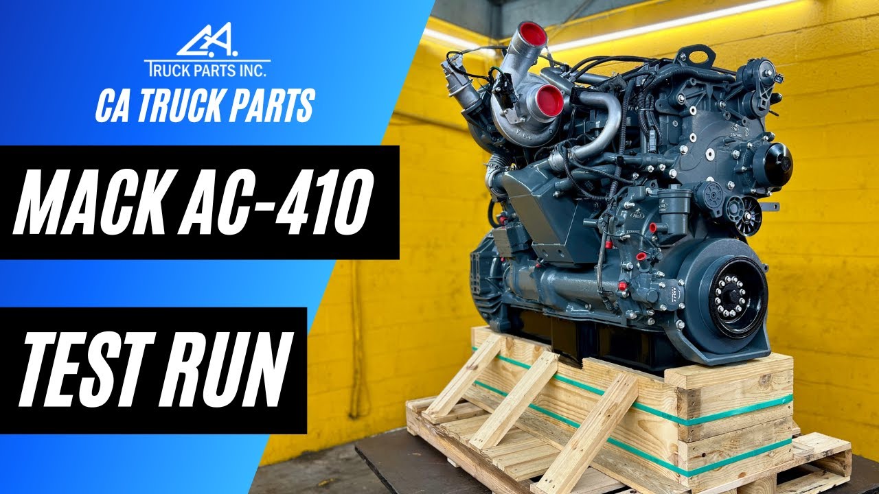 2006 Mack AC Diesel Engine For Sale TEST RUN @catrucks #7543 - YouTube
