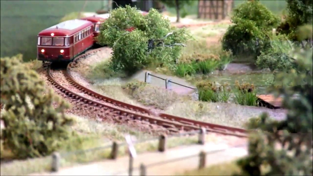 Spur N - Minianlage auf 0,35m² - YouTube