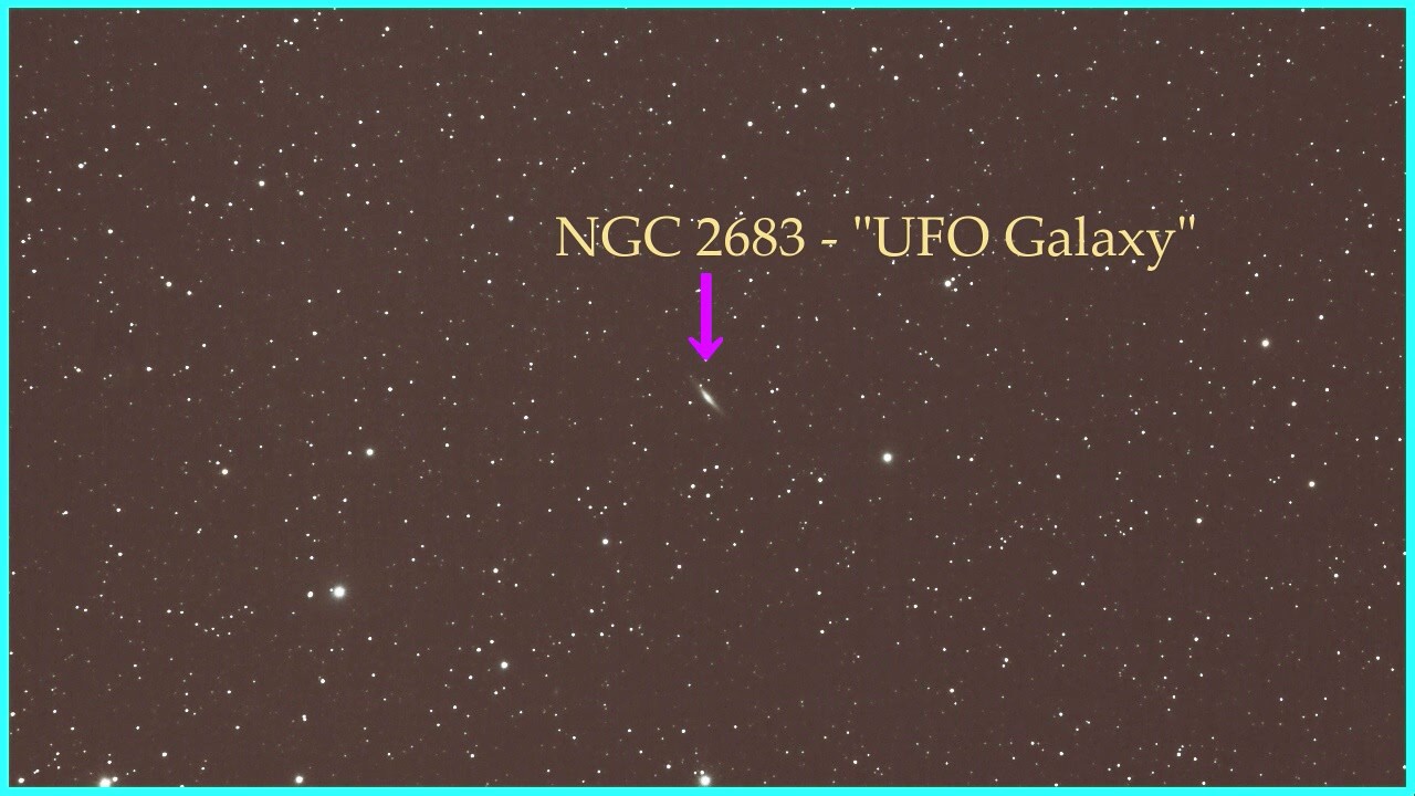Lynx (Rys)-NGC 2683 ("UFO Galaxy") - YouTube