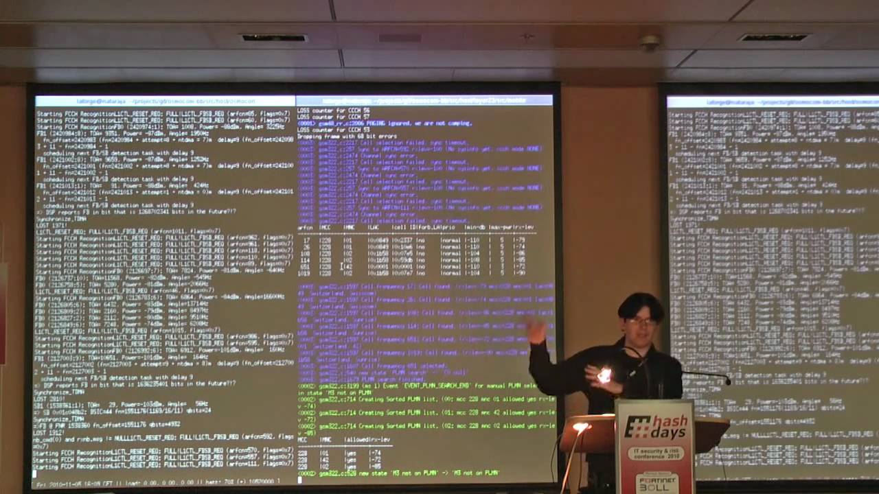 #days Security Conference: Harald Welte - OsmocomBB: GSM protocol level ...