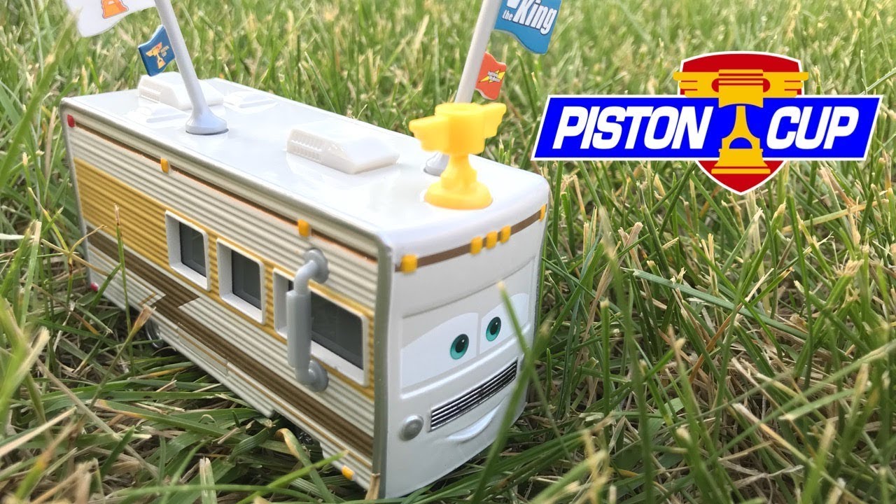 Mattel Pixar Cars 2018 Dinoco 400 Van Scanlane Die-cast - YouTube